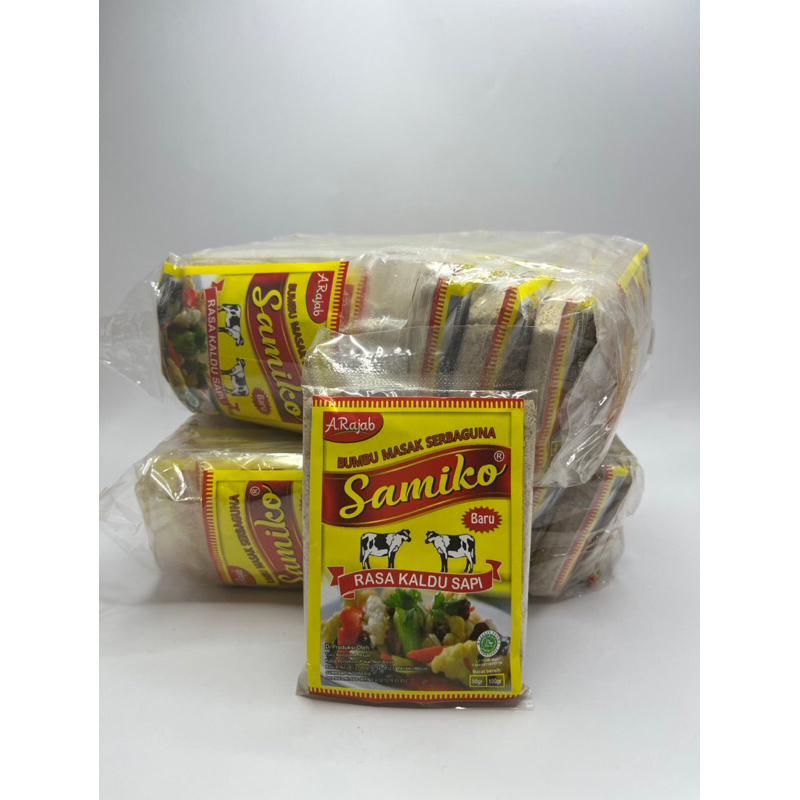 Jual BUMBU MASAK SERBAGUNA SAMIKO SAPI DAN SAMIKO AYAM 50gr ( 1 PAK ...