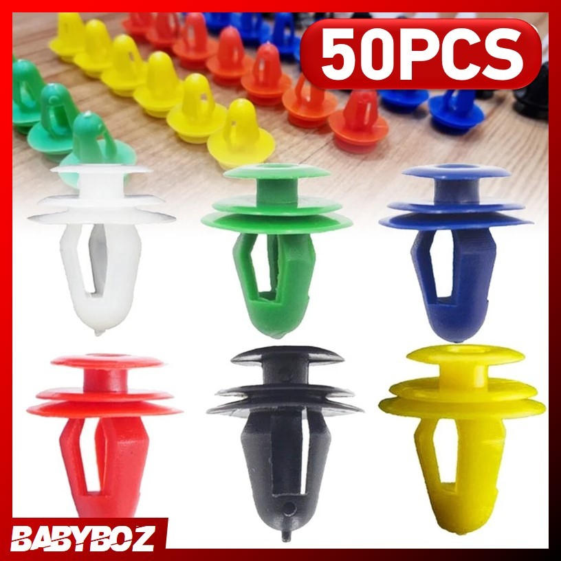 Jual BABYBOZ - 50PCS PER PACK YUHUAN Klip Kancing Panel Pintu Mobil ...