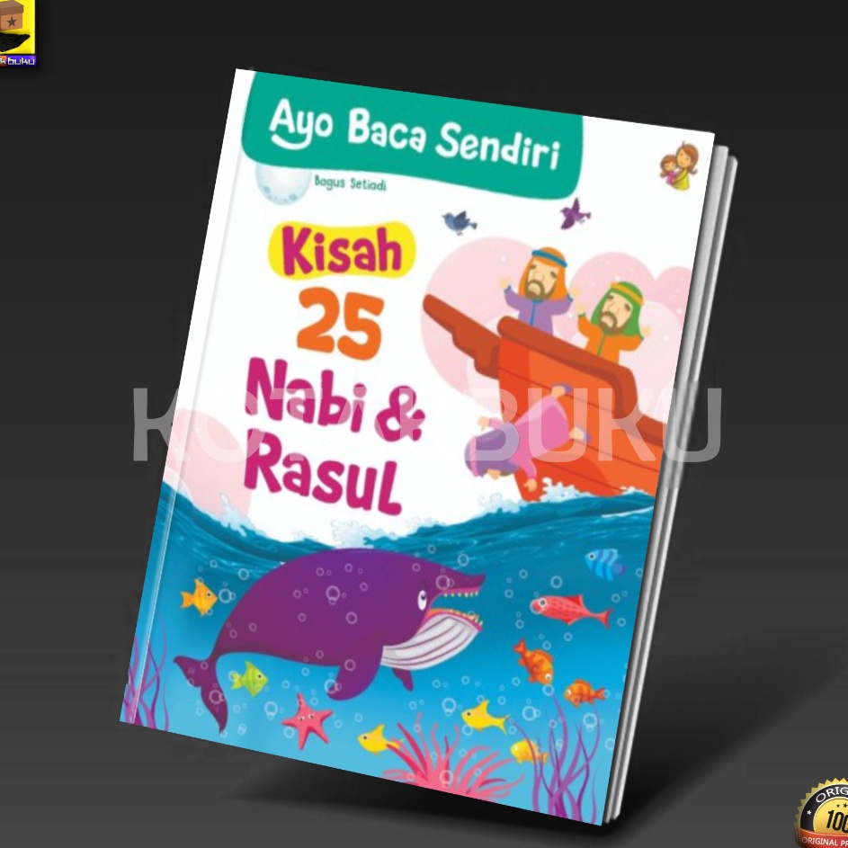 Jual Buku Cerita Anak Kisah 25 Nabi Dan Rasul Buku Anak Islami Cerita Anak Buku TK PAUD Cerita ...