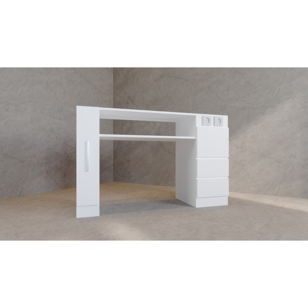 Jual nailart desk,meja manicure,meja nailart,meja kuku type D | Shopee ...