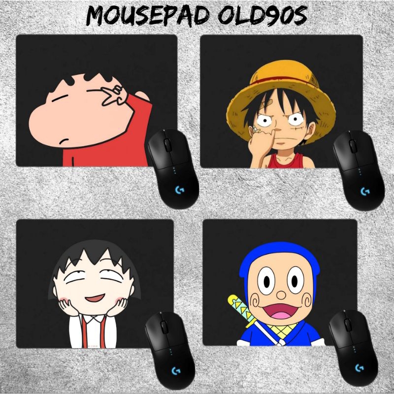 Jual Mouse pad old kartun 90s karakter Anti slip premium | Shopee Indonesia