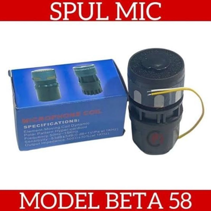 Jual Spool mic beta 58 Shure Voice coil SHURE BETA 58 V2 | Shopee Indonesia