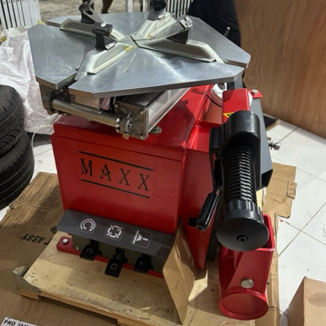Jual Tire Changer / Tyre Changer / Mesin Pembuka Ban Mobil dan Motor HighQuality Maxx | Shopee ...