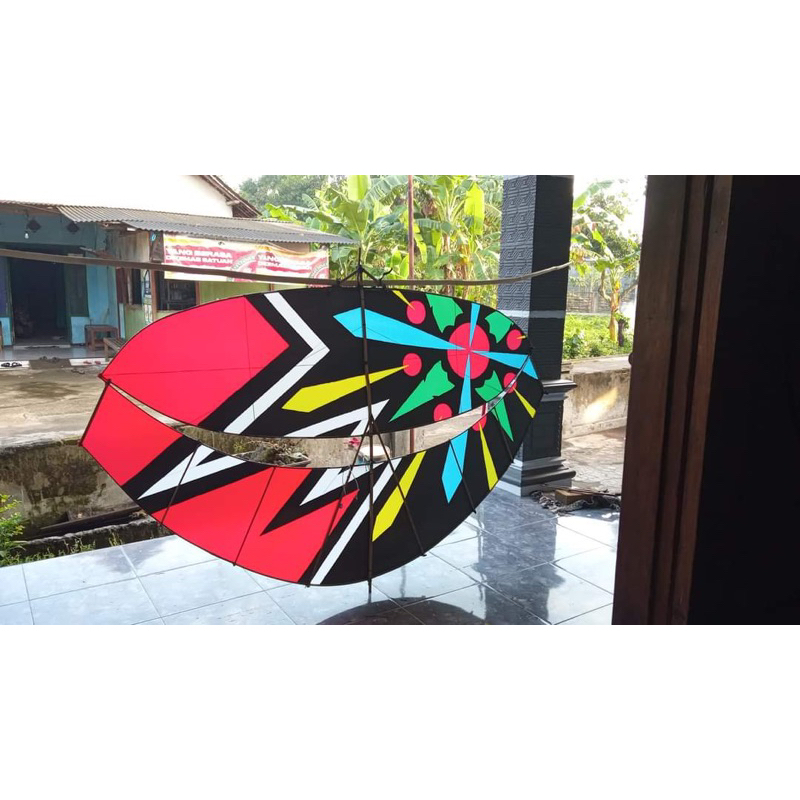 Jual Layang layang gapangan pegon ceper uk 1,3 meter | Shopee Indonesia