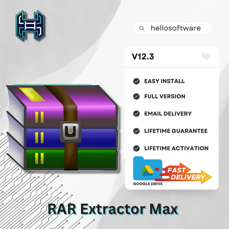Jual (MAC) RAR Extractor Max 12.3 Full Version (Versi Terbaru) | Shopee Indonesia