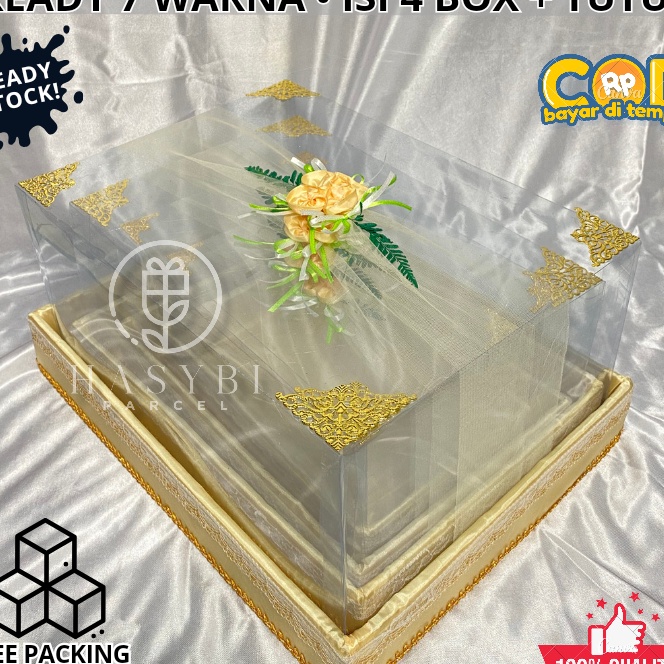 Jual FG2 KOTAK HANTARAN PERNIKAHAN SET LENGKAP ISI 4 BOX PREMIUM ...