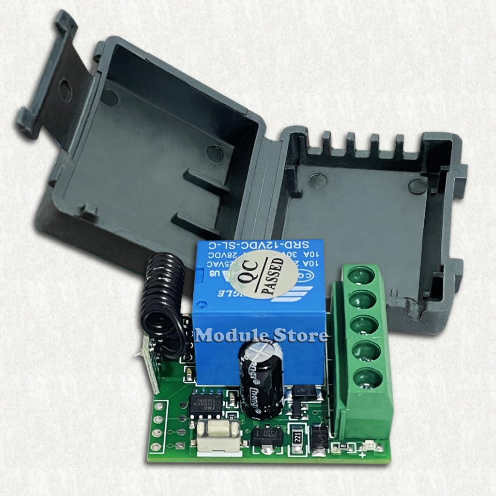 Jual Wireless Relay 1CH 12V 433MHz With Delay OFF | Shopee Indonesia