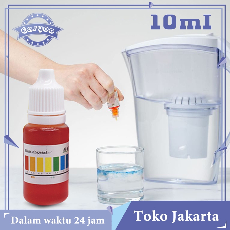 Jual Water Ph Test Liquid Ph Tester Cair 10ml | Shopee Indonesia