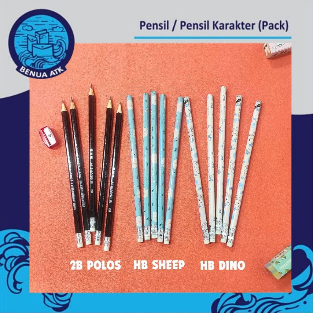 Jual Pensil / Pensil Karakter (PACK) | Shopee Indonesia