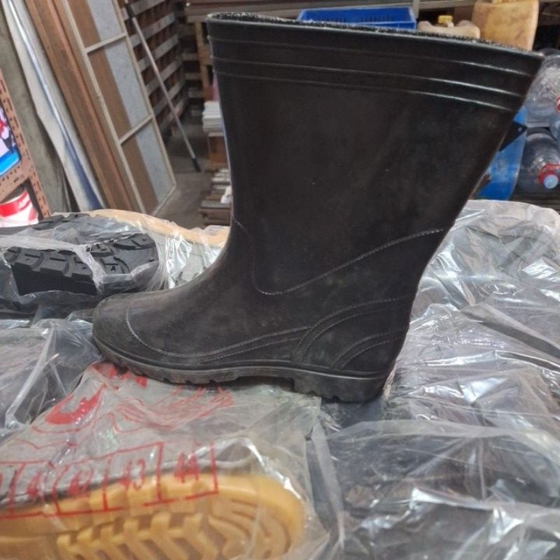 Jual Sepatu boot panjang sepatu proyek sepatu but safety boot | Shopee ...