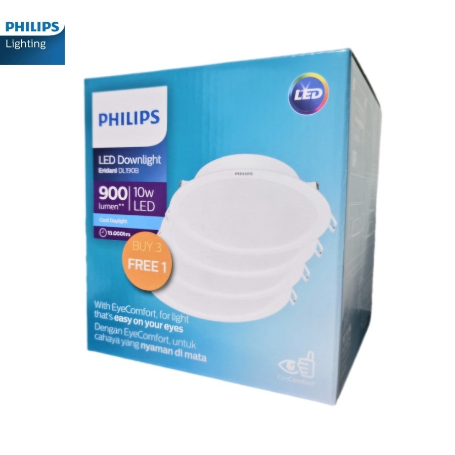 Jual PHILIPS ERIDANI MP Multipack Kemasan isi 4 biji Lampu Led ...