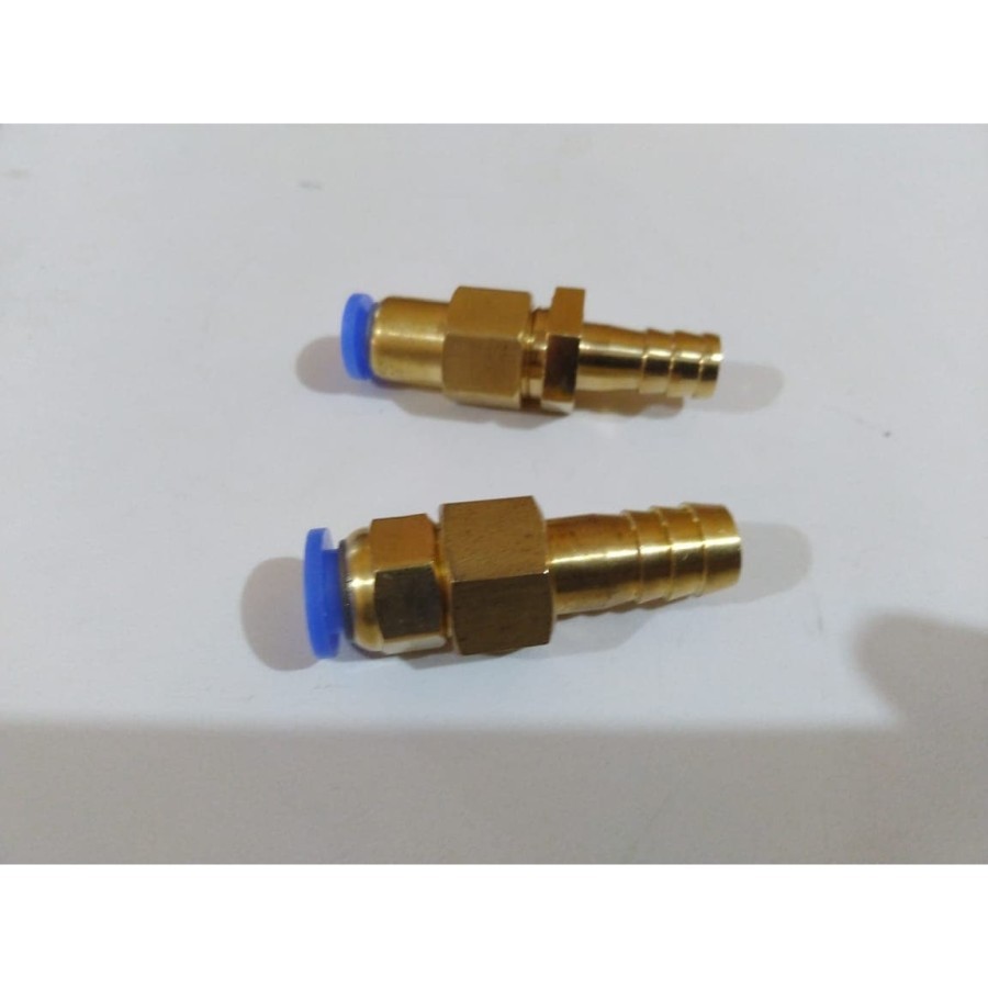 Jual adapter sambungan selang 5/16 ke fitting slip lock selang PU 6mm ...