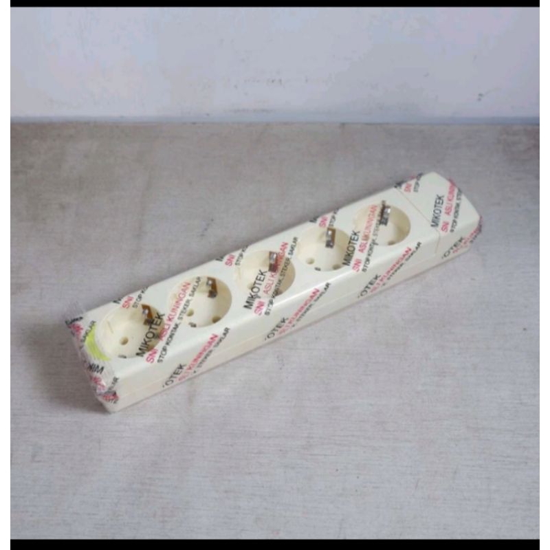Jual stop kontak terminal arde 5 lubang | Shopee Indonesia