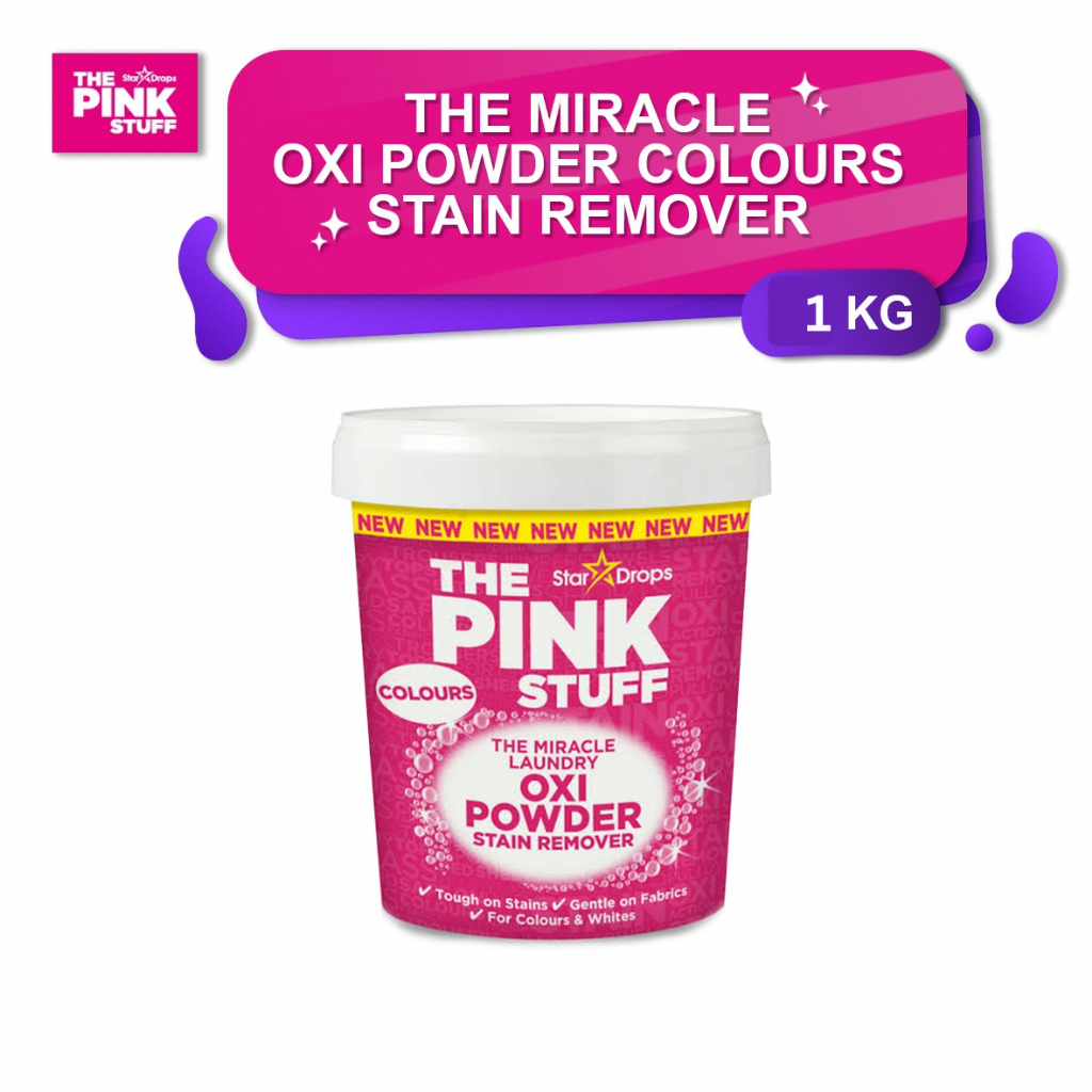 Jual The Pink Stuff The Miracle Laundry Oxi Powder Stain Remover for ...