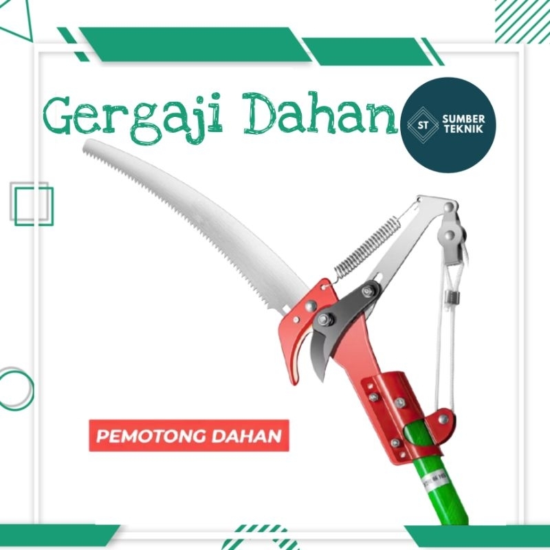 Jual KOALA Gergaji Galah Alat Pemotong Ranting Dahan Kayu Pohon Tali ...