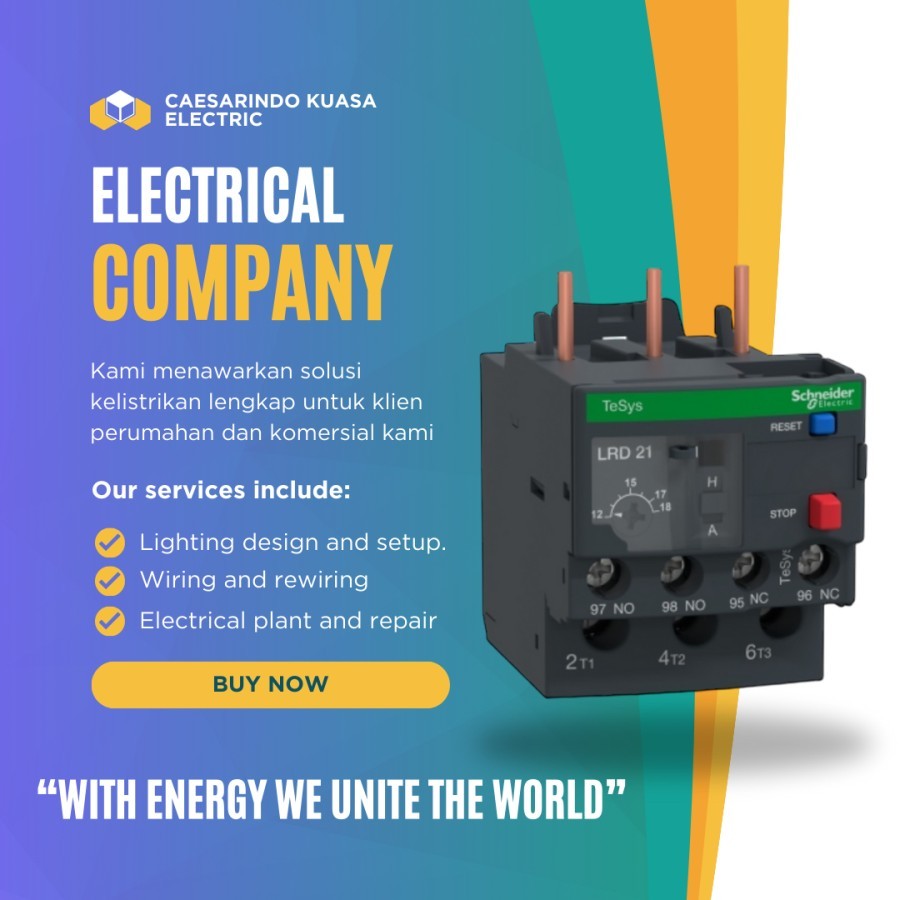 Jual OVERLOAD LISTRIK SCHNEIDER LRD21 RELAY SNEIDER ELECTRIC ASLI ORI ...