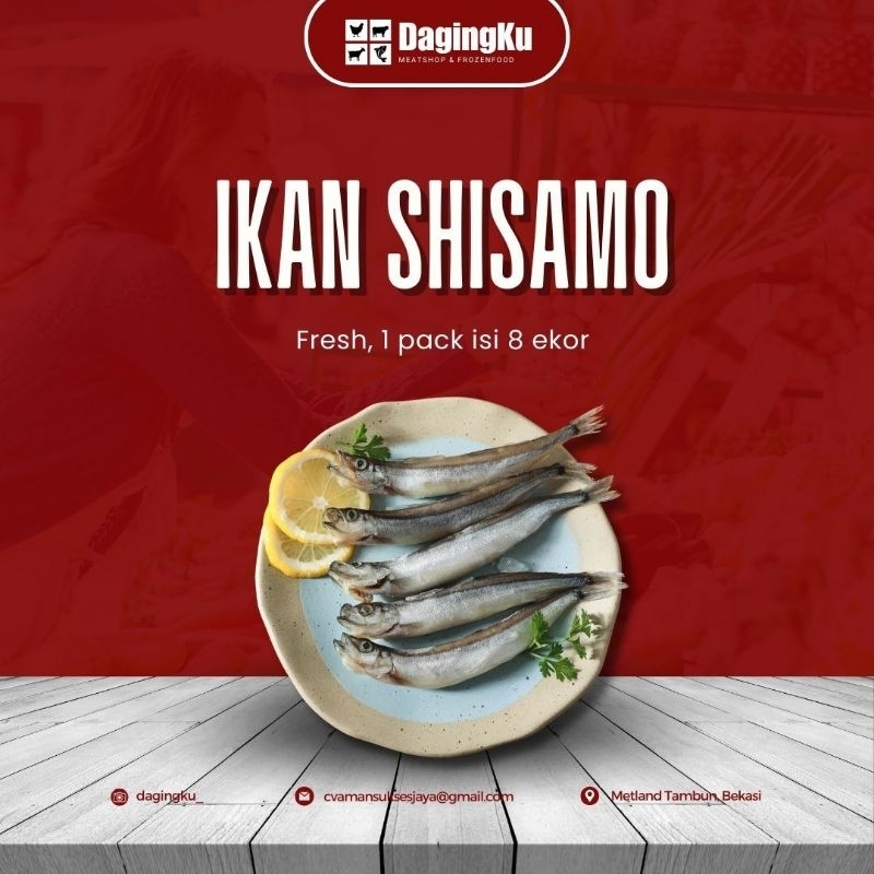 Jual Ikan Shisamo /Ikan Capelin/Ikan Isi Telur | Shopee Indonesia