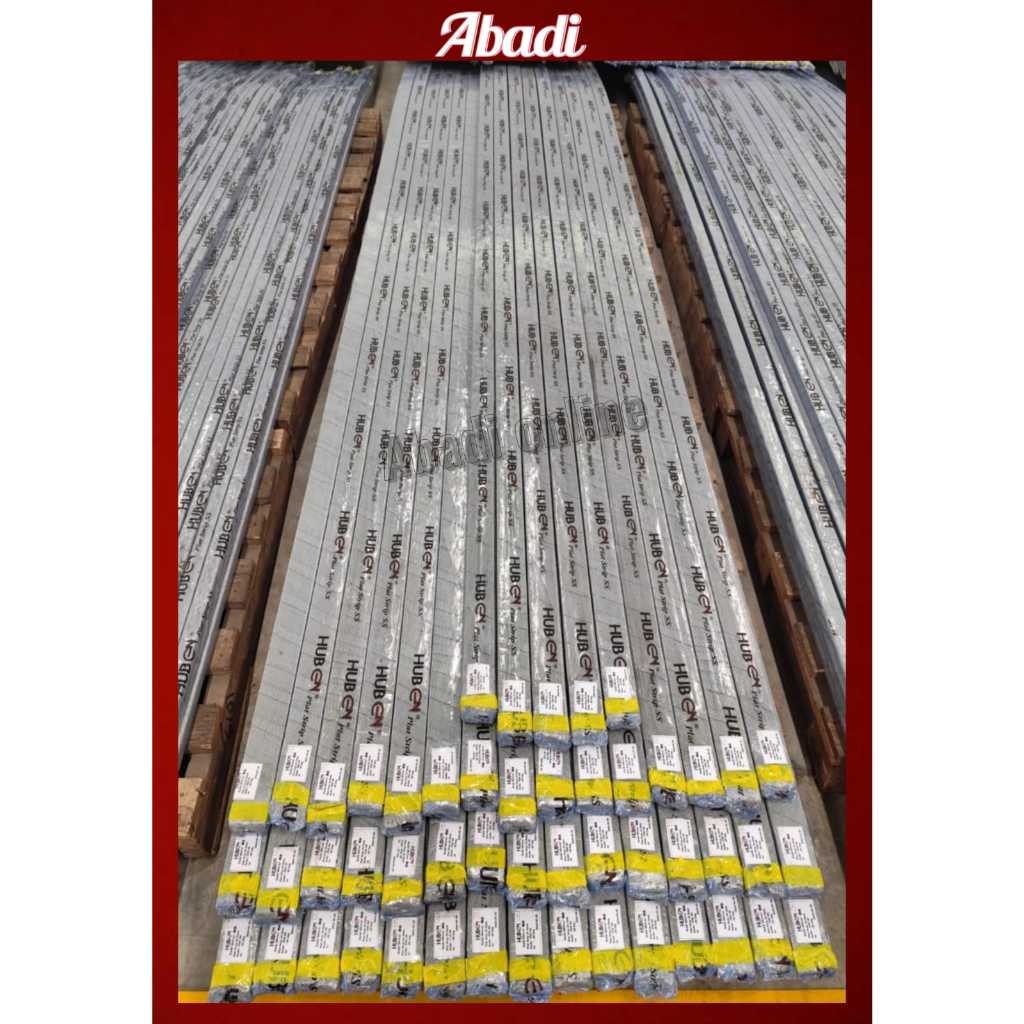 Jual Huben Plat Strip Rata List Lis Stainless Steel Panjang 3,05 m ...