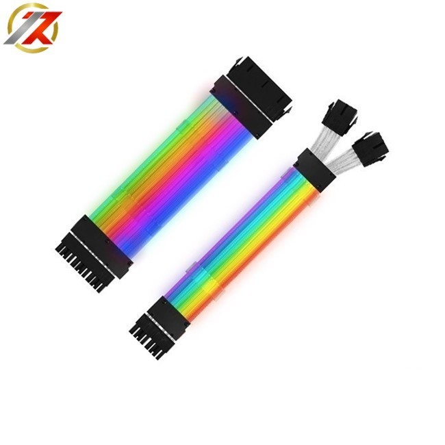 Jual PRIME ARGB 24 PIN PSU CABLE + ARGB 8 PIN VGA CABLE Extension ...