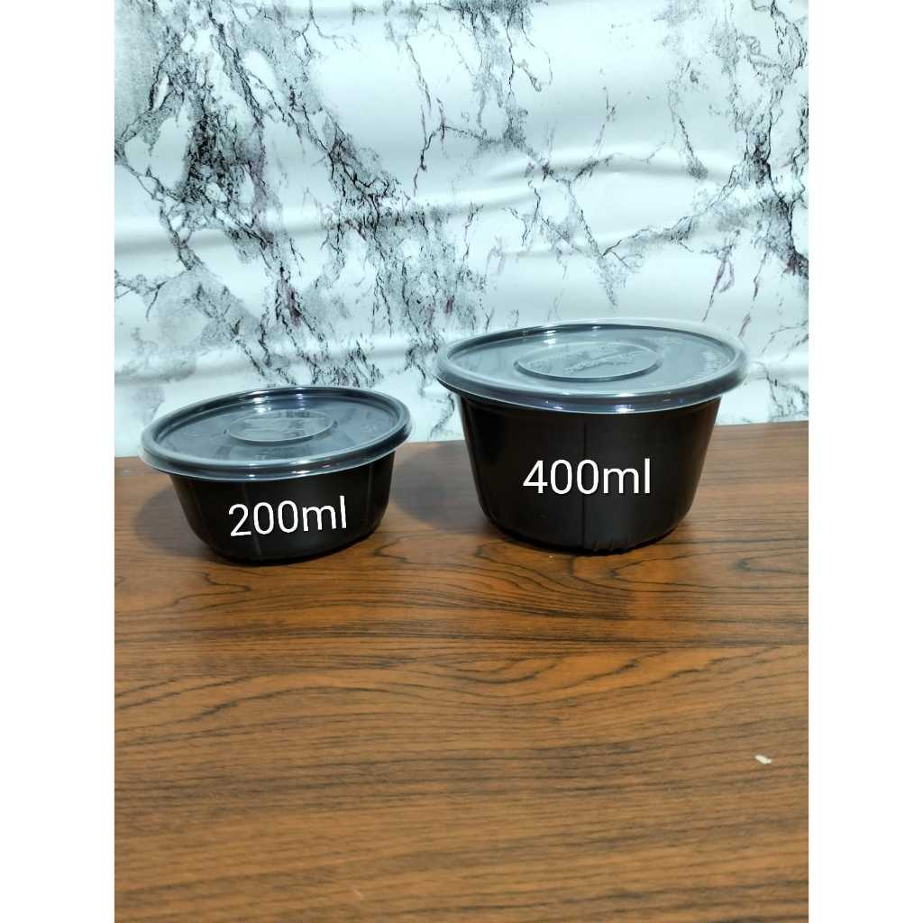 Jual THINWALL Mangkok Bulat + Tutup 'Cap Tupai' 200ml , 400ml Isi 25 ...