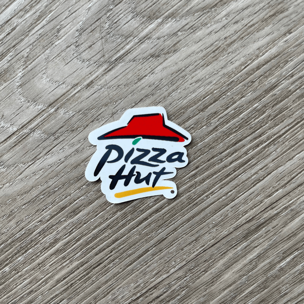 Jual Pizza Hut Sticker Tempel Aesthetic / Sticker Laptop DLL | Shopee ...