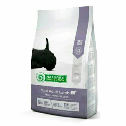 Jual Nature's protection dog food mini adult lamb 2kg | Shopee Indonesia