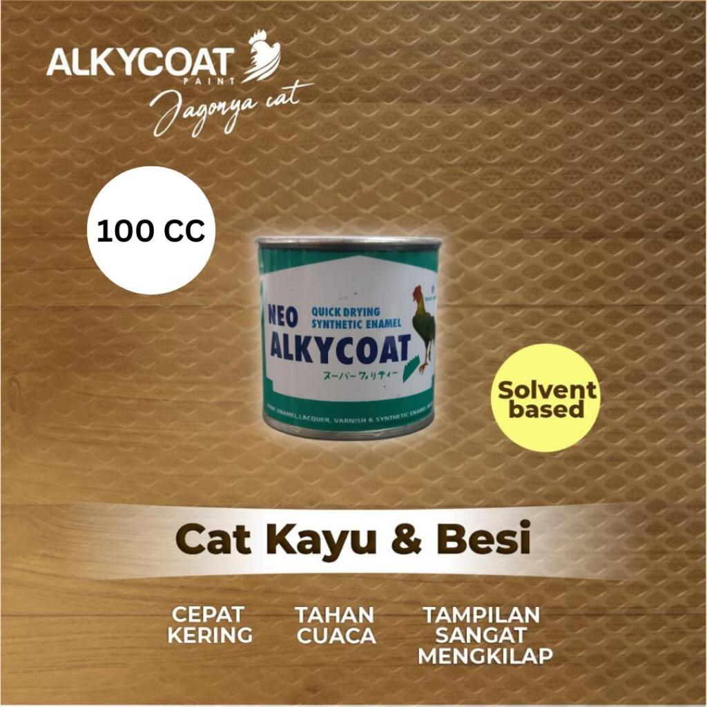 Jual ALKYCOAT 100cc Cat Minyak Kayu dan Besi | Shopee Indonesia