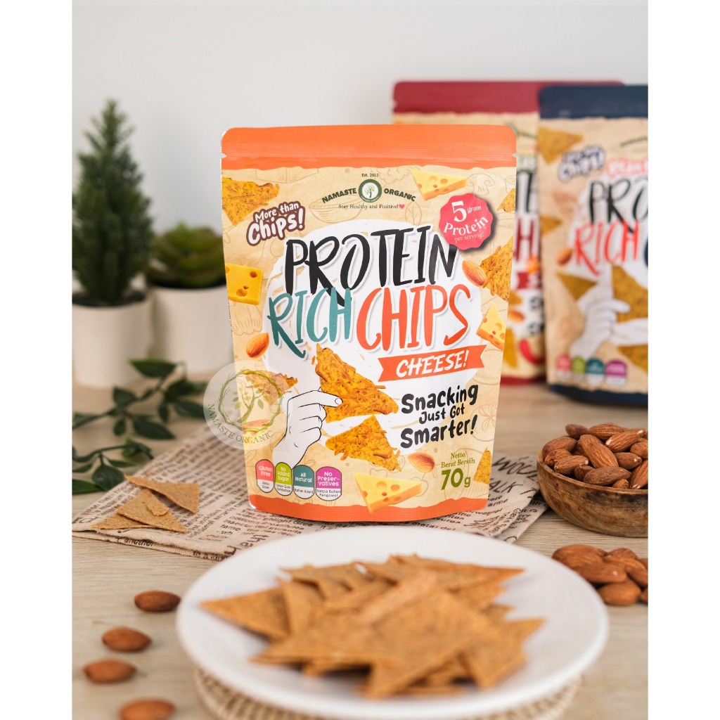 Jual PROTEIN RICH CHIPS - CHEESE 70GR | Shopee Indonesia