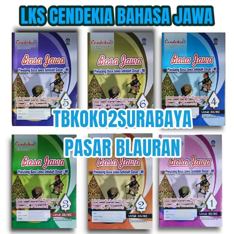 Jual BUKU LKS BASA JAWA CENDEKIA KELAS 123456 SEMESTER 1 KURIKULUM MERDEKA PUSTAKA CENDEKIA ...