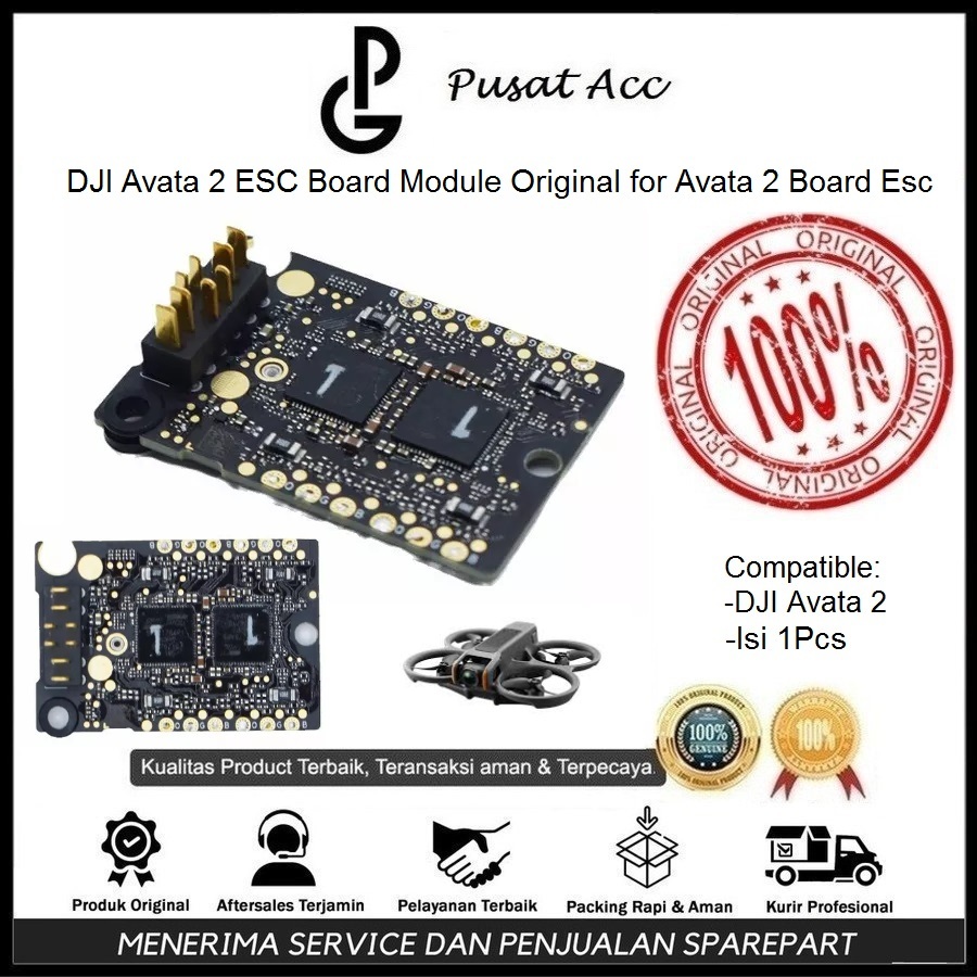 Jual DJI Avata 2 ESC Board Module Original for Avata 2 Board Esc Module ...
