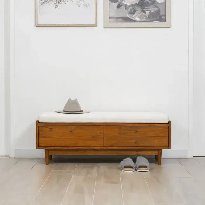 Jual Bench Sofa Storage - Bangku Sofa dengan Rak Sepatu dan Laci ...