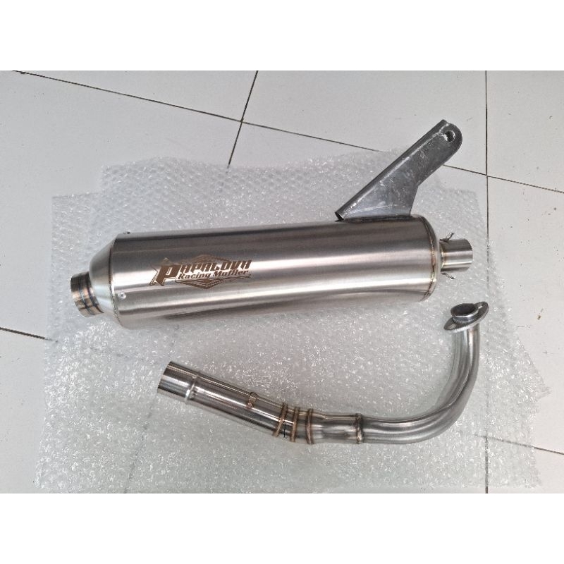 Jual Knalpot standar racing inlet 38mm Beat Scoopy Genio Mio Full ...