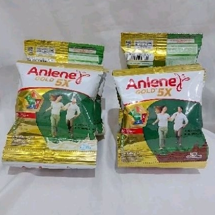 Jual Anlene Gold 5X Sachet 25 gram 1 Renceng Susu Tulang Anlene Gold ...