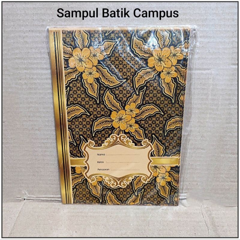 Jual 1 Pak Sampul Buku Batik Campus TEBAL Isi 20 Lembar | Shopee Indonesia