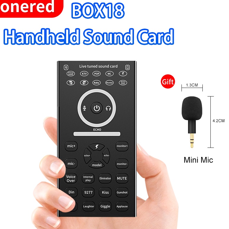Jual KODE I57K OneredCOD1 Original BOX18S2 Handheld Voice Changers ...