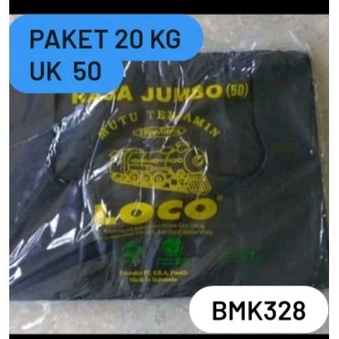 Jual bmk328 Paket 20 kg , loco 50 hitam tebal 1000 gram | Shopee Indonesia