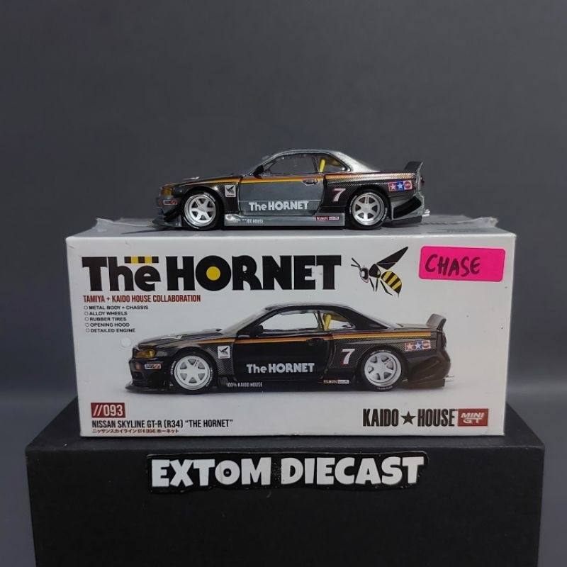 Jual MINI GT KAIDO HOUSE NISSAN SKYLINE GTR R34 HORNET CHASE | Shopee ...