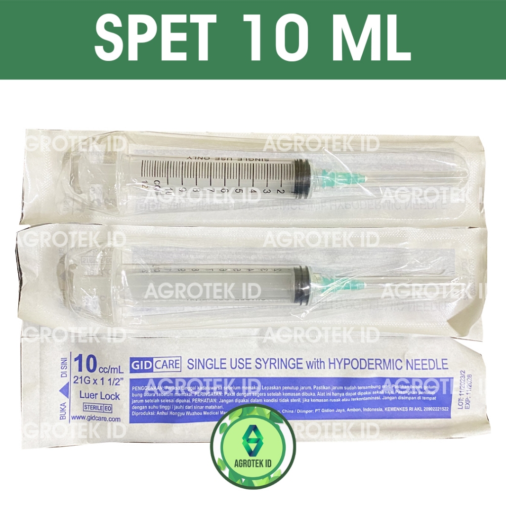Jual Spet Spuit Ukuran 10 ml | Shopee Indonesia