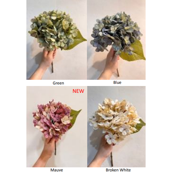 Jual Premium Artificial Hydrangea Autumn Short/Bunga palsu/Dekorasi ...