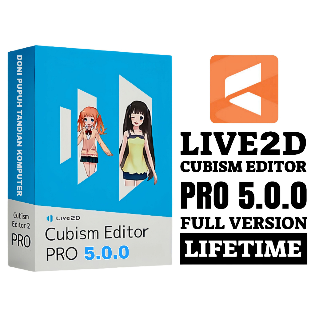 Jual Live2D Cubism Editor Pro 5 Full Version Lifetime + Video Cara ...