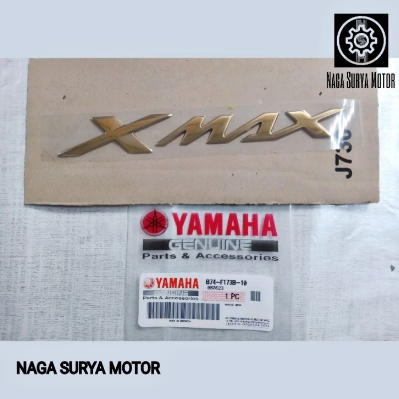 Jual Emblem Logo Lambang Yamaha XMax X Max B74-F173B-10 ORI YGP ...