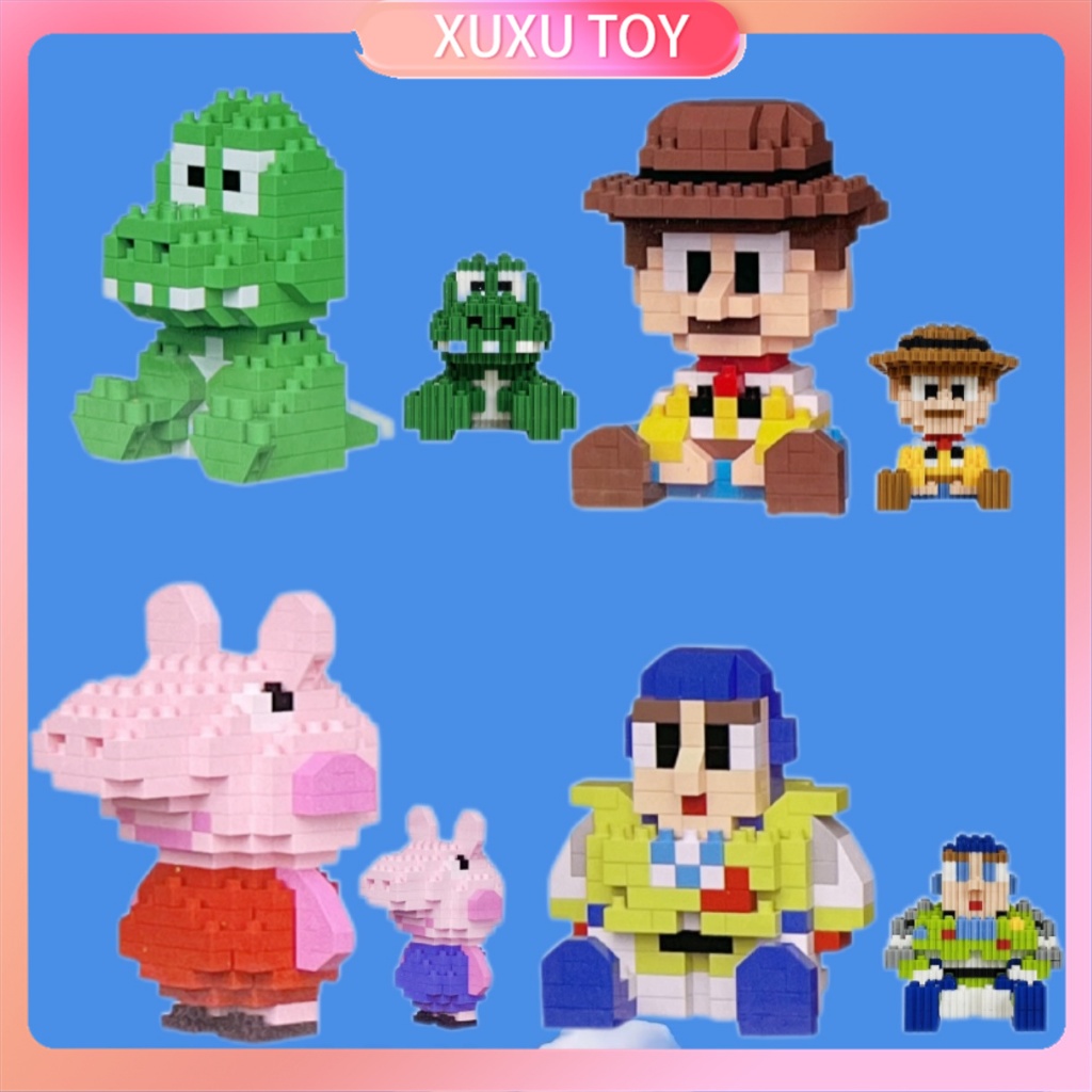 Jual Toy Story Building Blok Nano Mini Blocks Buzz Lightyear DIY Blocks ...