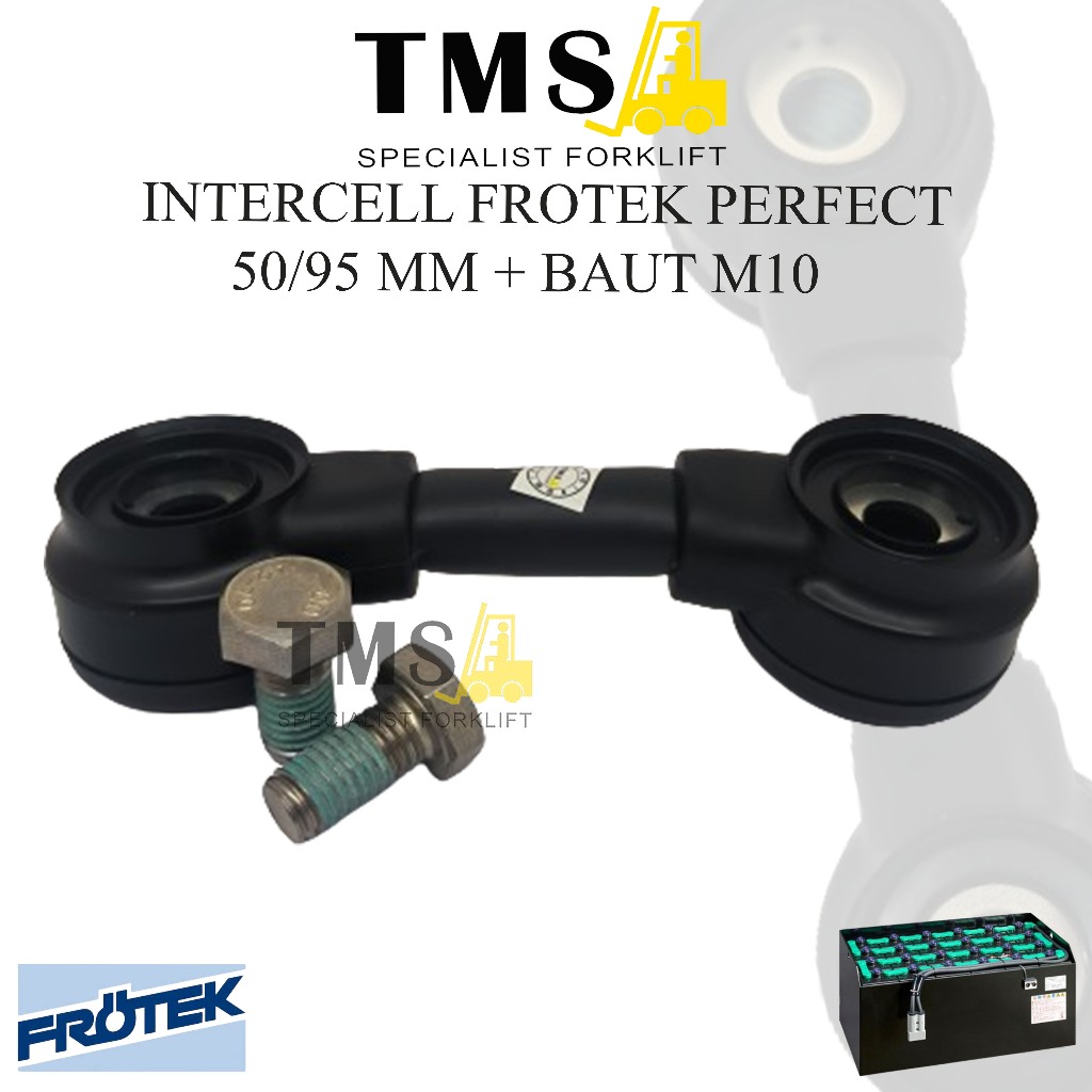 Jual Intercell Frotek Baterai Forklift 50/95 mm Perfect Tutup dan Baut ...