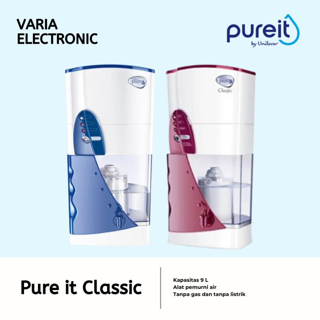 Jual Dispenser Unilever Pure It Classic 9 Liter Water Purifier | Shopee ...