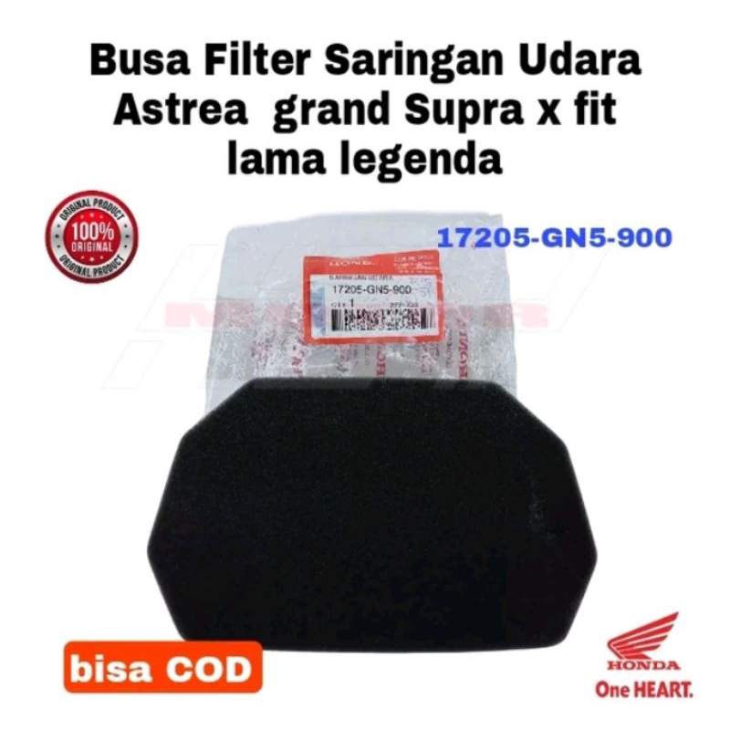 Jual Filter Udara Saringan Udara busa Honda Grand Astrea prima Impressa ...