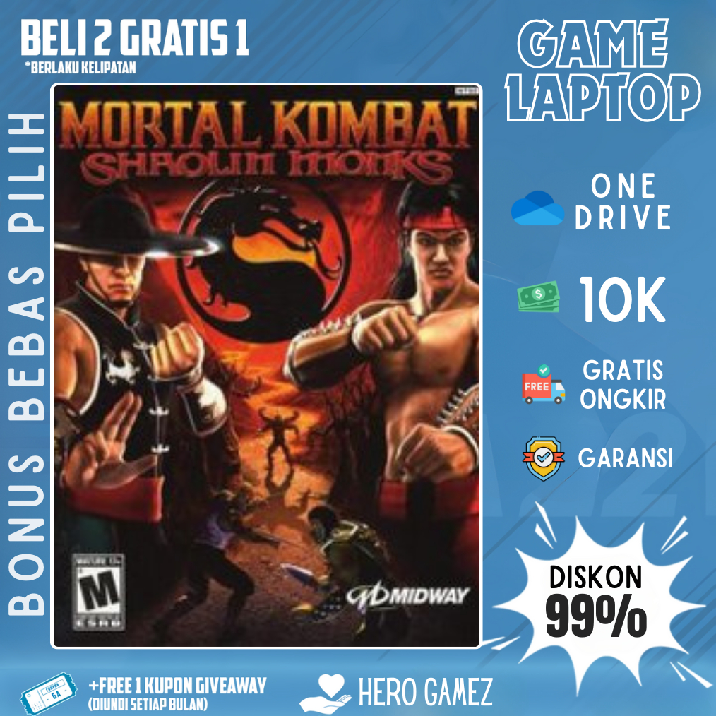 Jual Mortal Kombat: Shaolin Monks (EMULATOR) - LINK DOWNLOAD - GAME PC - GAME LAPTOP - GAME ...