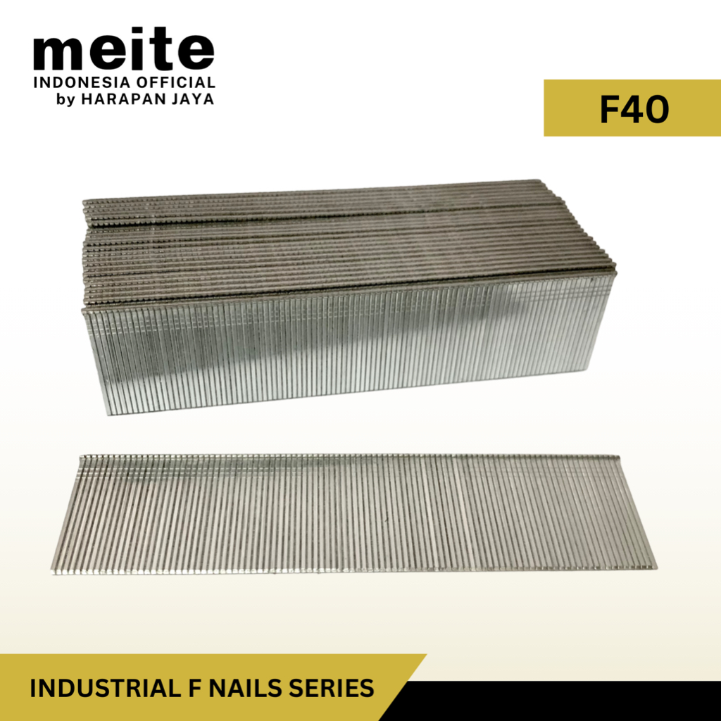 Jual Isi Paku Tembak F40 / Refill Air Nailer Angin 4cm / Staples I 40mm ...