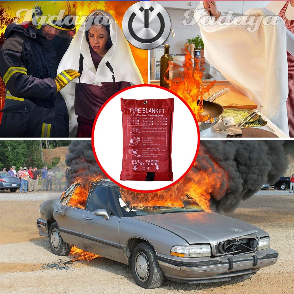 Jual Fire Blanket / Selimut Anti Api Pemadam kebakaran / APAR ...