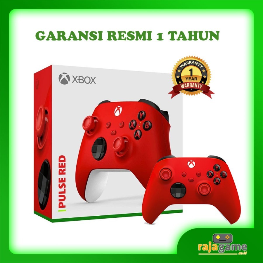 Jual Xbox Wireless Controller - Pulse Red (Garansi Resmi Official 1 Tahun) | Shopee Indonesia