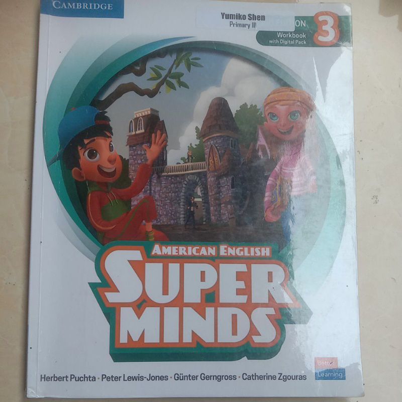 Jual buku super minds American English wook book 3 | Shopee Indonesia